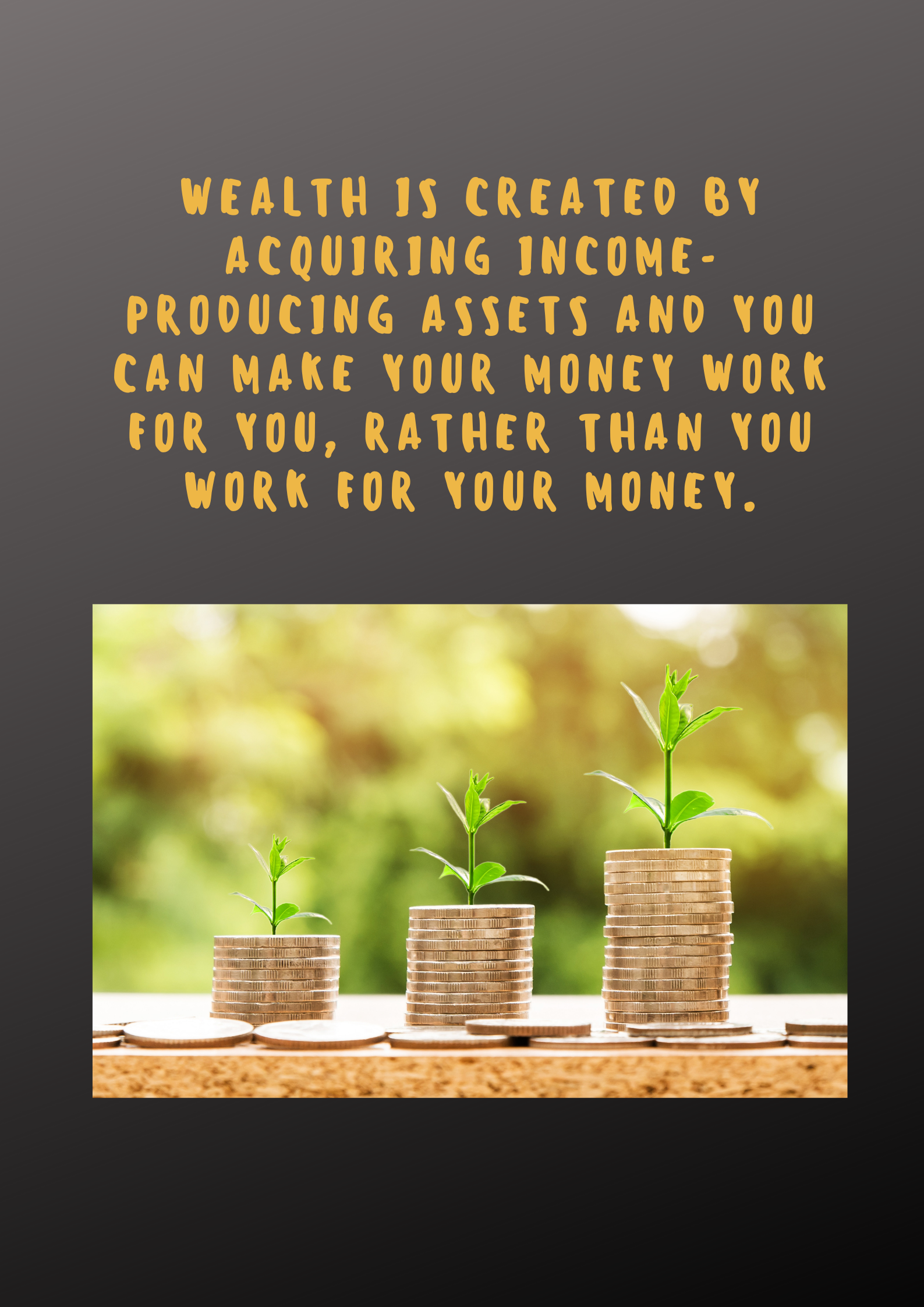 Creating long lasting wealth – Money Can be Simple